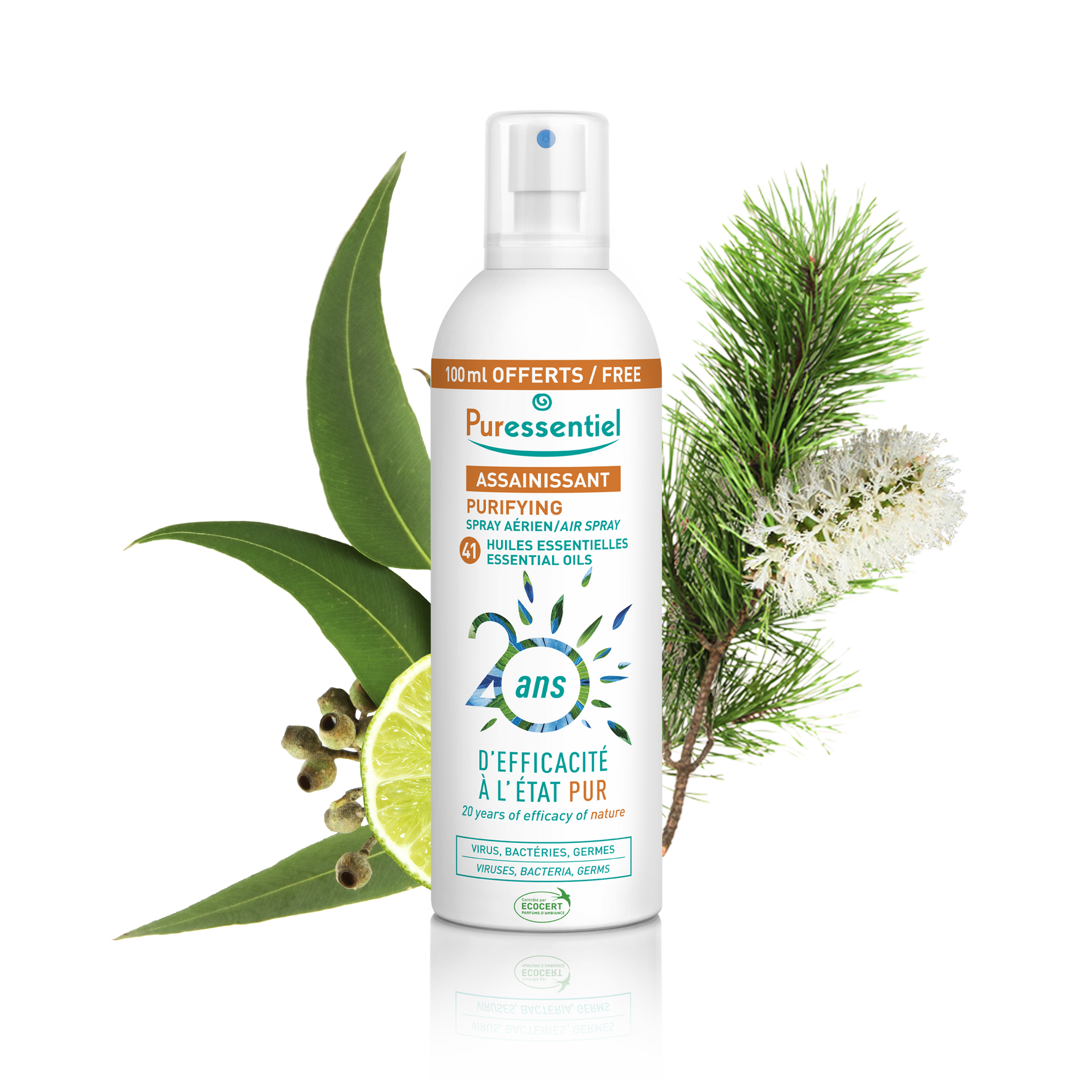 Purifying Air Spray 41 Essential Oils | Eliminate Bacteria, Viruses and ...