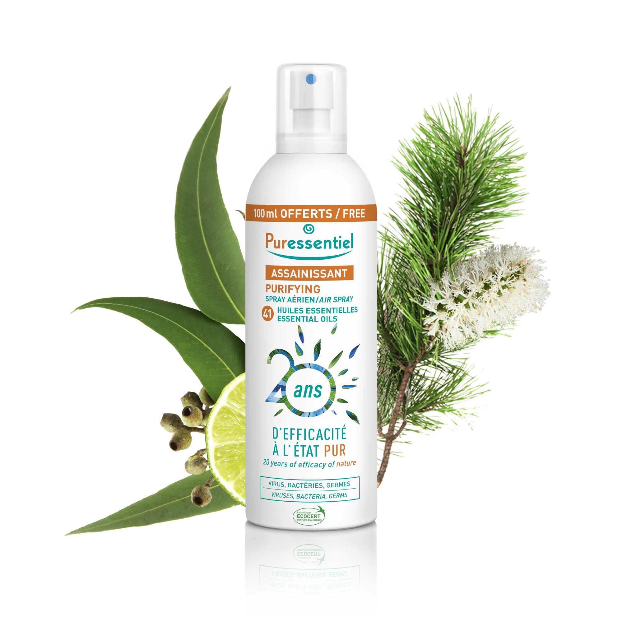 Purifying Air Spray 41 Essential Oils | Eliminate Bacteria, Viruses and ...