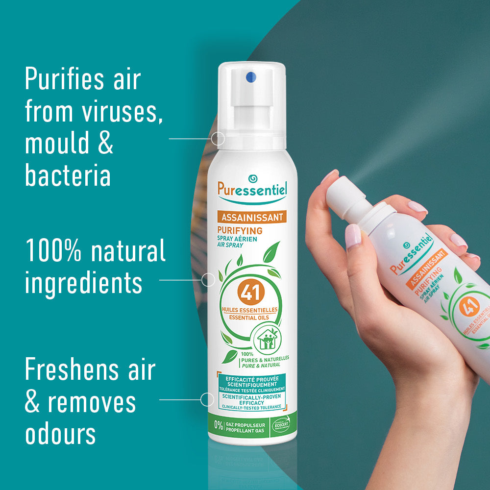 Purifying Air Spray 41 Essential Oils | Eliminate Bacteria, Viruses and ...