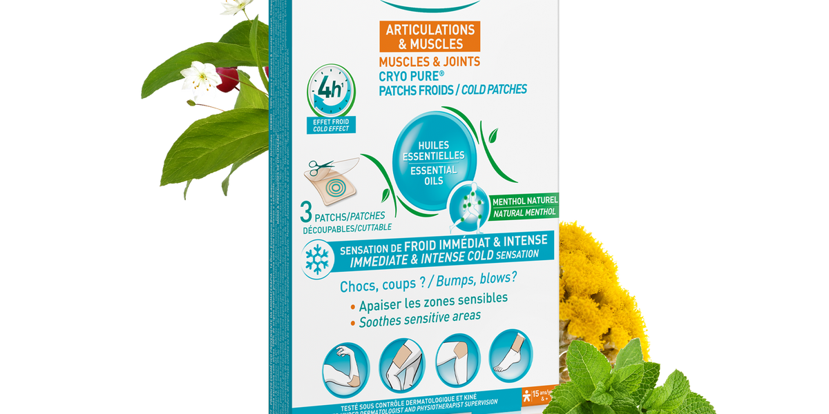 Cold Patches Cryo Pure® | Shocks and Bruises | Muscles & Joints ...