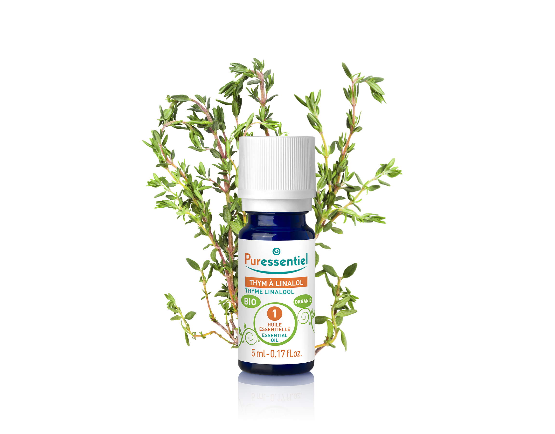 Organic Thyme Linalool | Essential Oil – Puressentiel UK