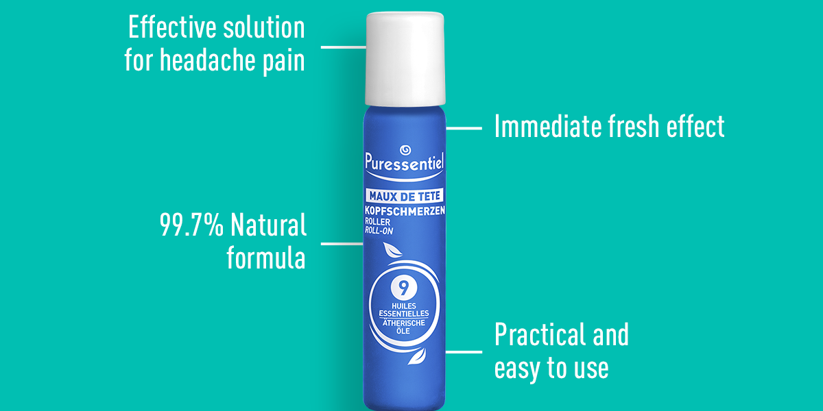 Headache Roll-On | Natural Health & Well Being | Puressentiel UK